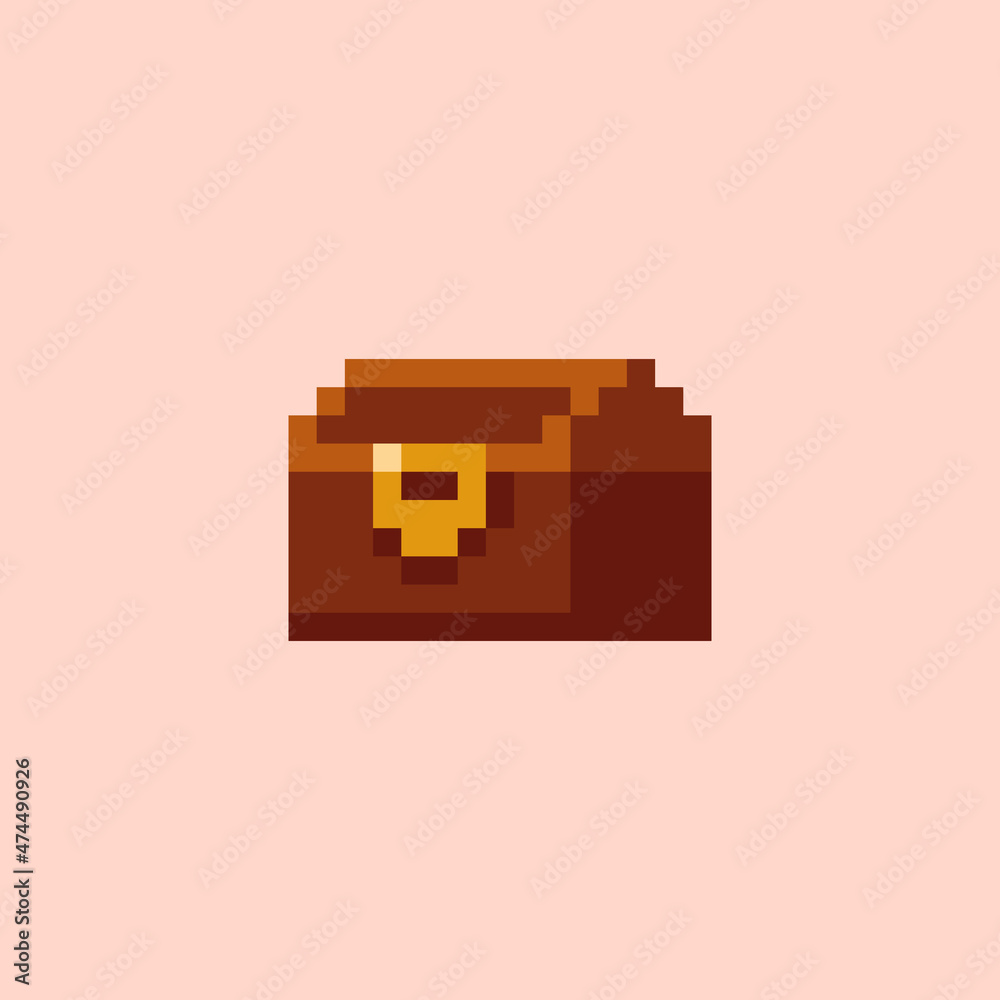 Pixel art vector illustration game asset - pixelated minimalistic ...