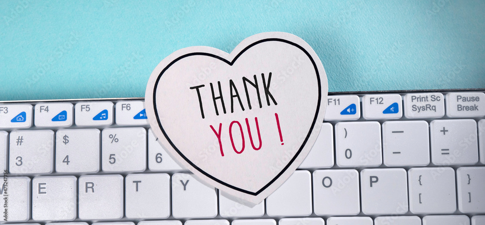 Thank You Word , Thanks Concept Idea Stock Photo | Adobe Stock