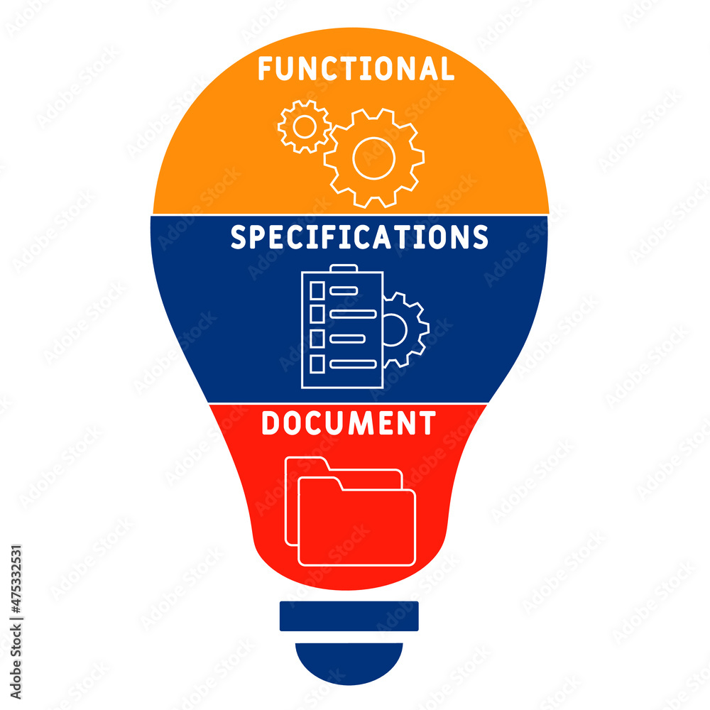 FSD - Functional Specifications Document acronym. business concept ...