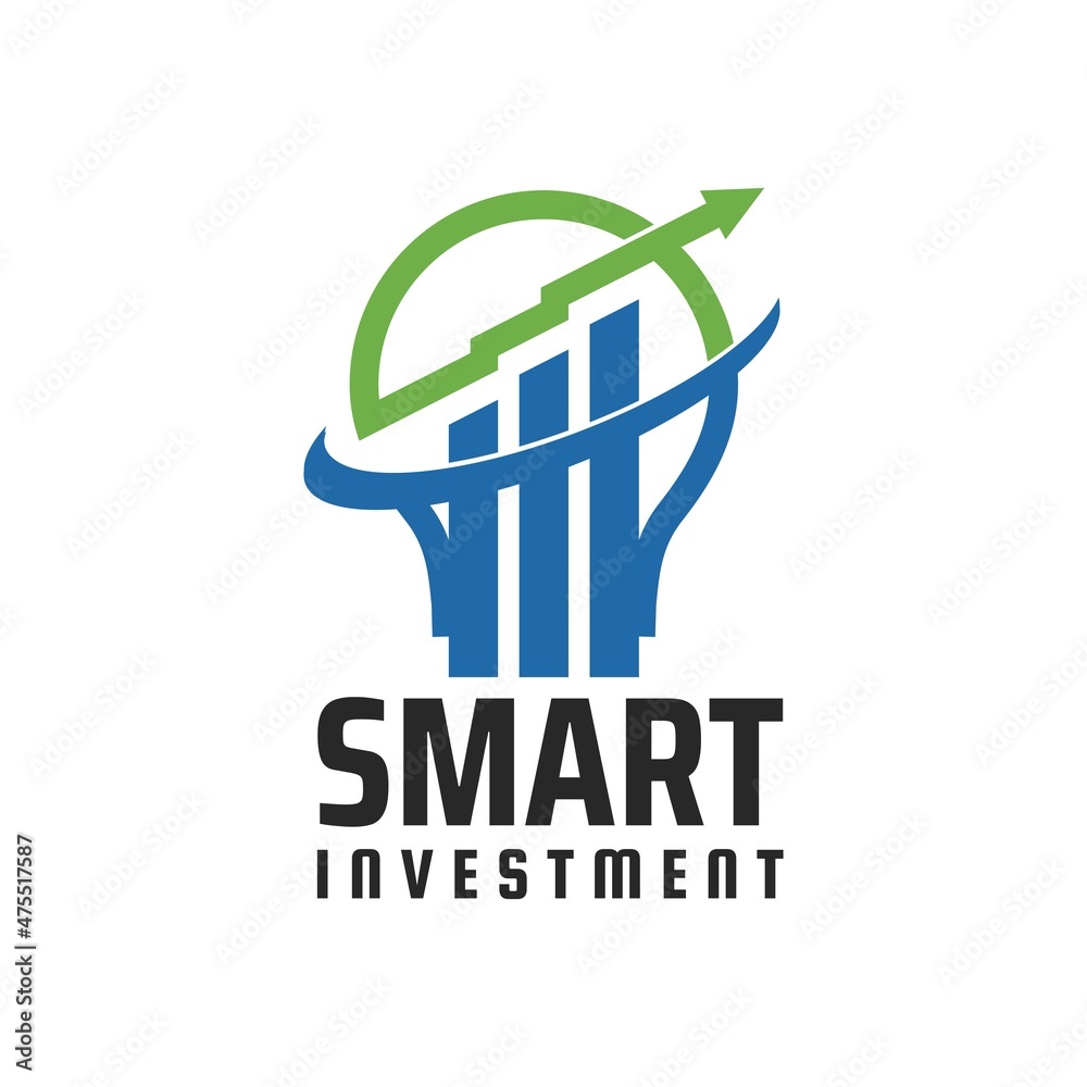 Smart Investment logo design concept. Logo design for smart investors ...