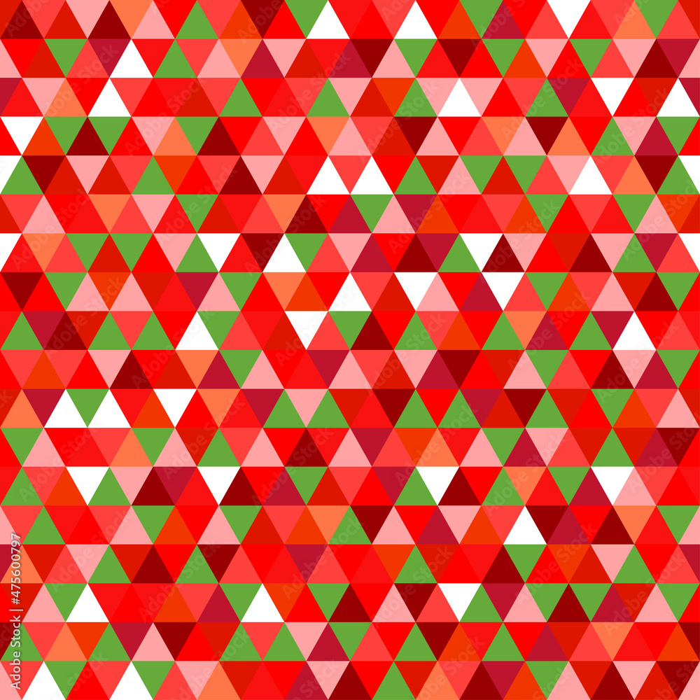 Seamless triangle pattern. Abstract geometric wallpaper of the surface ...