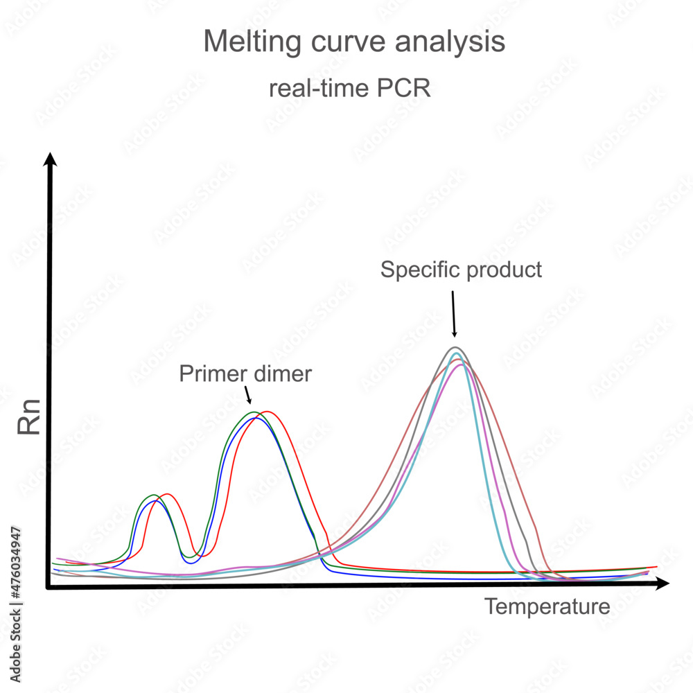 The melting curve of real-time PCR analysis for demonstrated that the ...