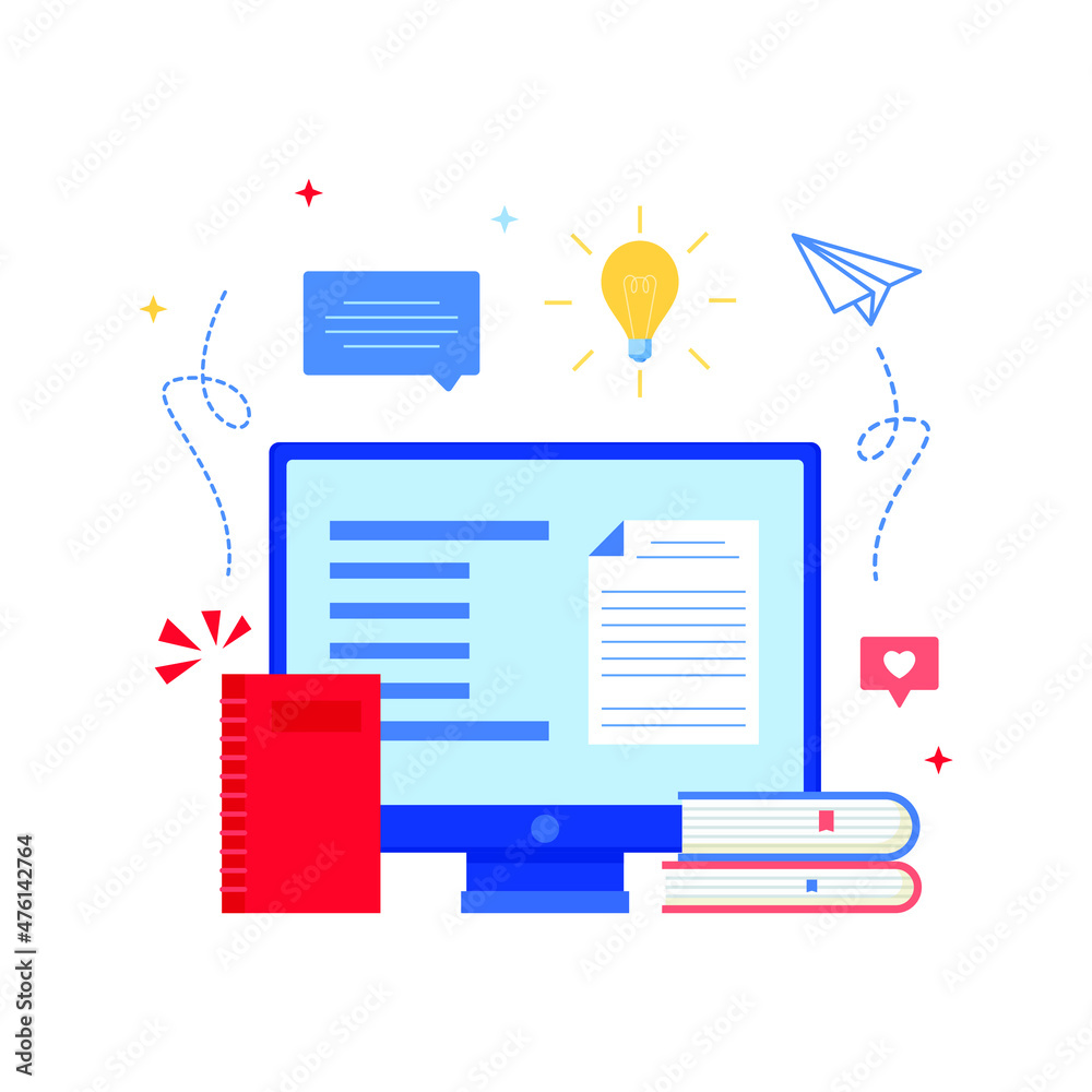 World science day background design template Stock Vector | Adobe Stock