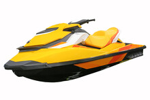 Yellow Jet Boat Free Stock Photo - Public Domain Pictures