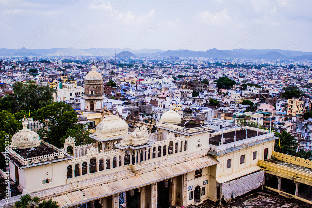 Various views of the city palace, Udaipur Stock Photo | Adobe Stock