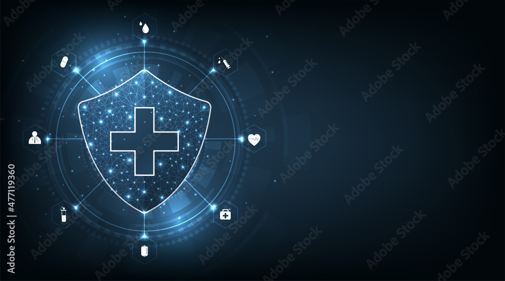 Health care medical innovation technology concept.Medical health ...