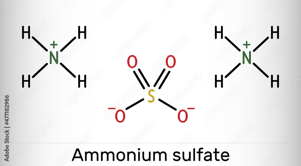 Ammonium sulfate, ammonium sulphate molecule. It is inorganic sulfate salt obtained by reaction ...
