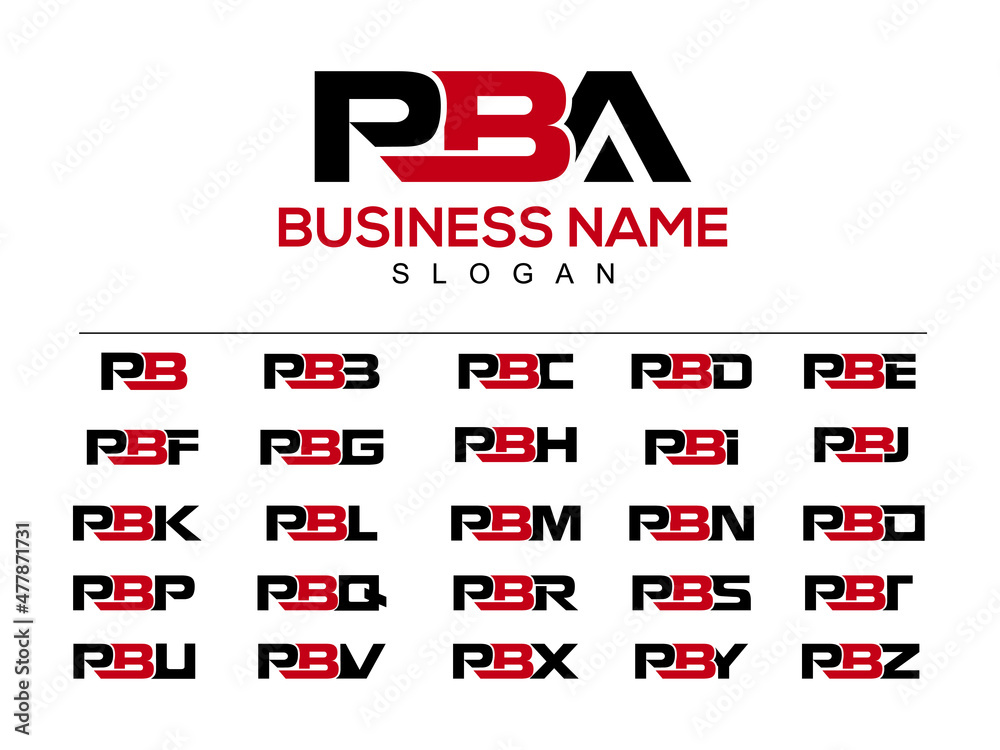 Monogram pba, pbb, pbc, pbd, pbe, pbf, pbg, pbh, pbi, pbj, pbk, pbl ...