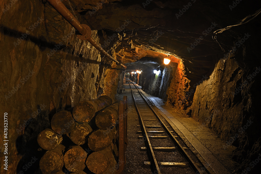 Jachymov - Mining adit number 1 - mining museum, a reminder of silver and uranium mining in Ore ...