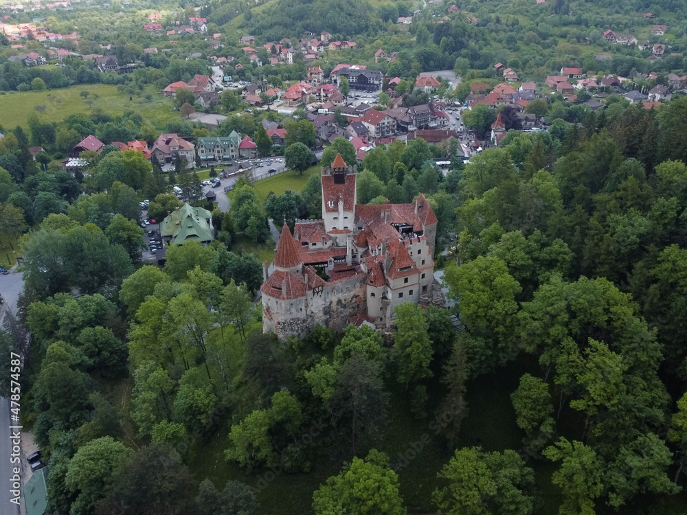 Bran Castle, Romania, Transylvania Region, Europe. Commonly known ...