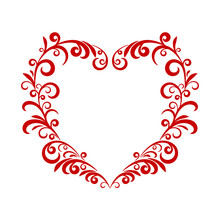 Arabesque Heart Free Stock Photo - Public Domain Pictures