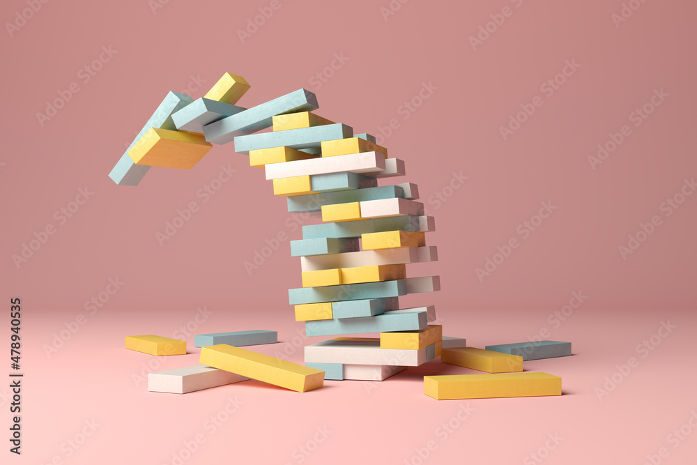 Building and balance game Stock Photo | Adobe Stock
