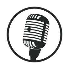 Vintage Microphone Retro Circles Free Stock Photo - Public Domain Pictures