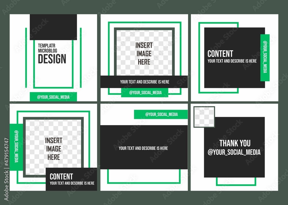 Carousel template with vector file for your digital content Stock ...