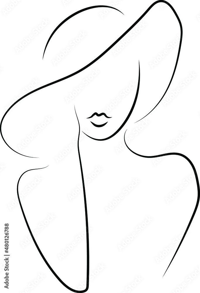 Female Outline Silhouette