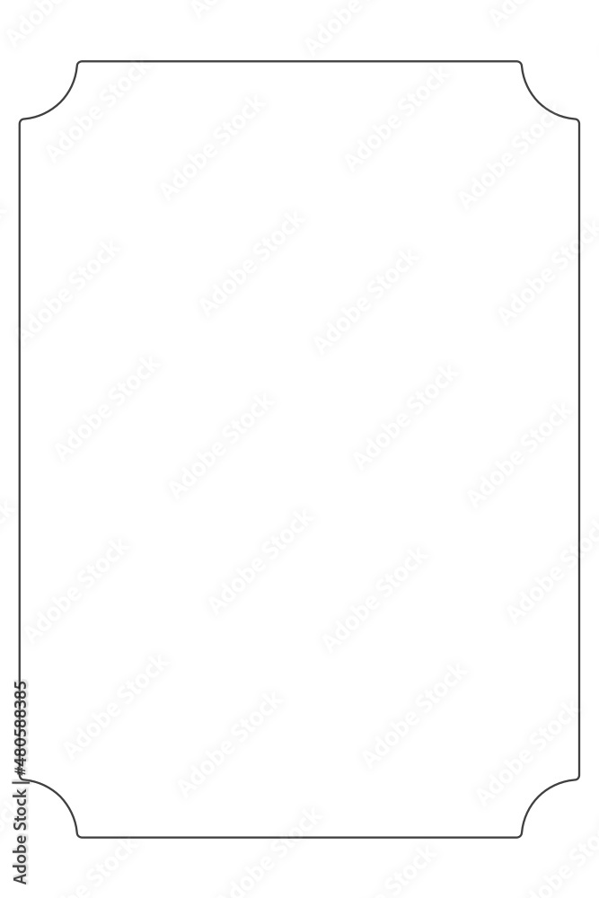 Rectangular Label Template - Multipurpose Template - SVG - Blank Labels ...