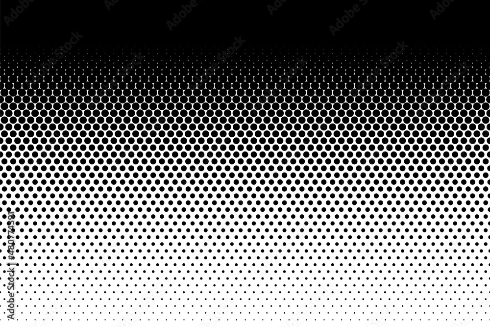 Image vectorielle Stock Dot perforation texture. Dots halftone seamless ...