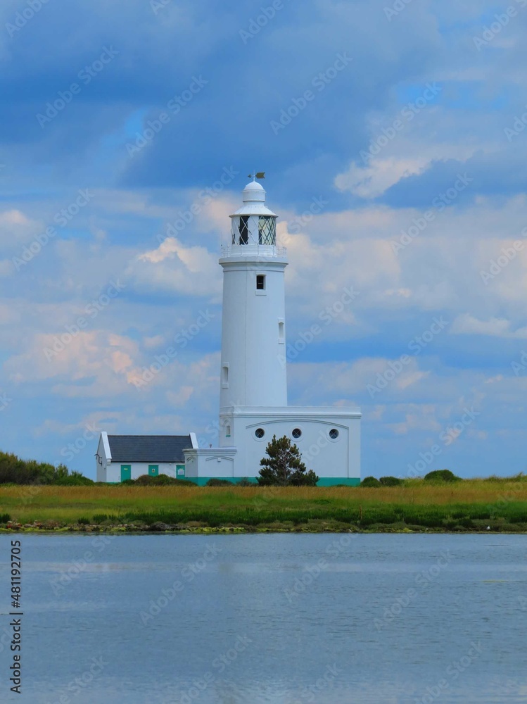 Hurst Point Lighthouse is located at Hurst Point in the English county ...