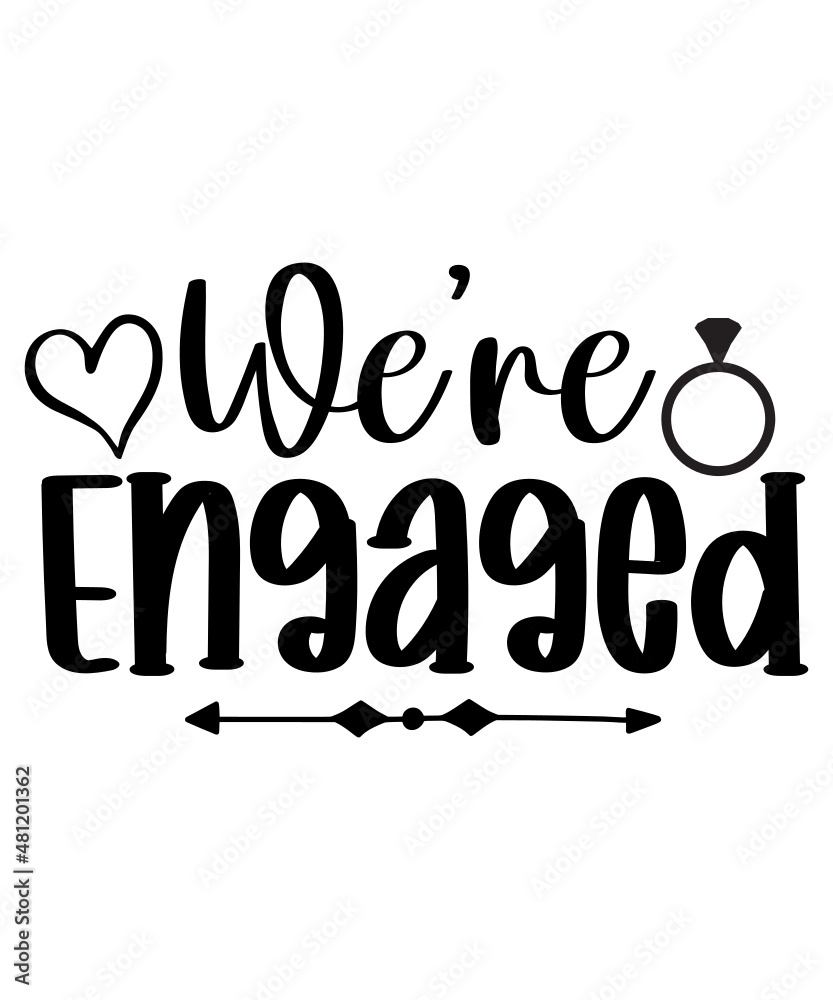 Engagement Svg Bundle, Engagement Svg Designs, Wedding Svg, Bride to Be ...