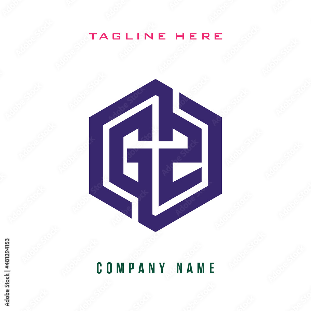 G2 lettering logo is simple, easy to understand and authoritative Stock ...