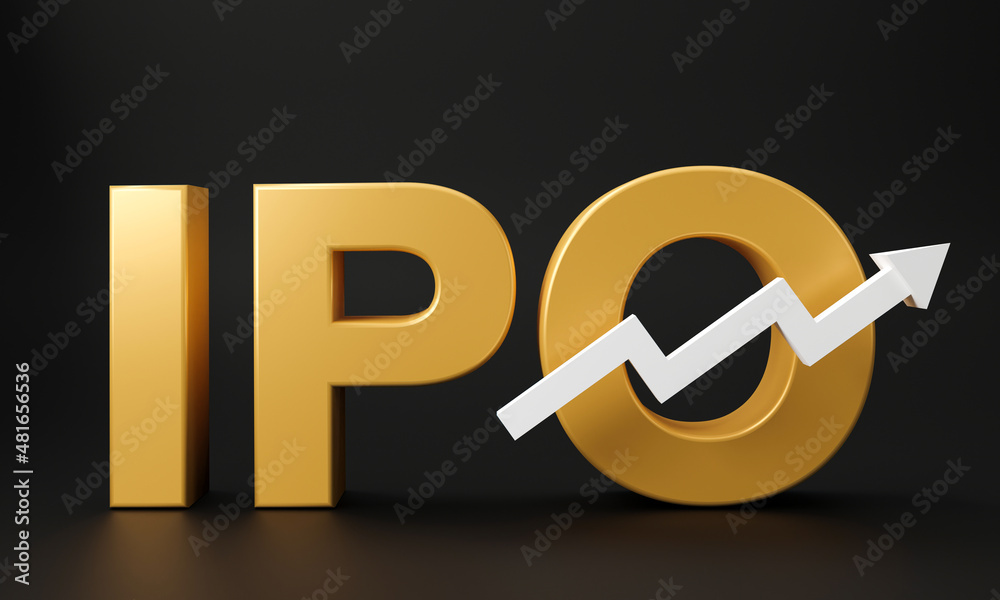 3D Rendering IPO - Initial Public Offering , Launching stocks to invest ...