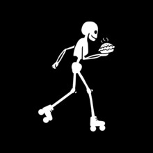 Skeleton Waiter Free Stock Photo - Public Domain Pictures