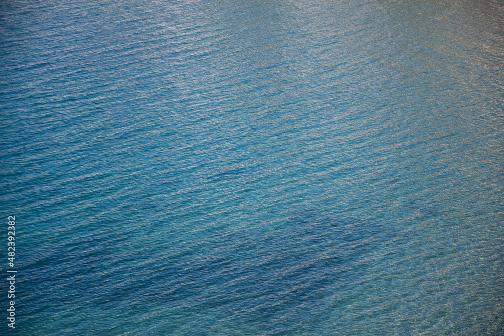 Calm sea water top view. Ocean wallpaper. Stock Photo | Adobe Stock