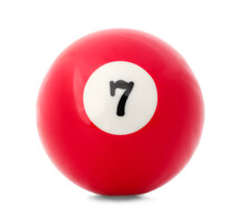 Pool Ball Number 7 Free Stock Photo - Public Domain Pictures
