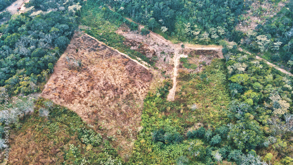 Foto de Stock Paisaje en 4k con drone Ubicación Laguna del Castillo ...