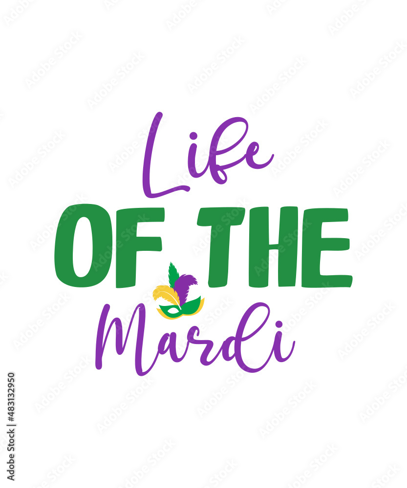 Mardi Gras SVG Bundle, PNG Bundle, Fat Tuesday Carnival, Beads Bling ...