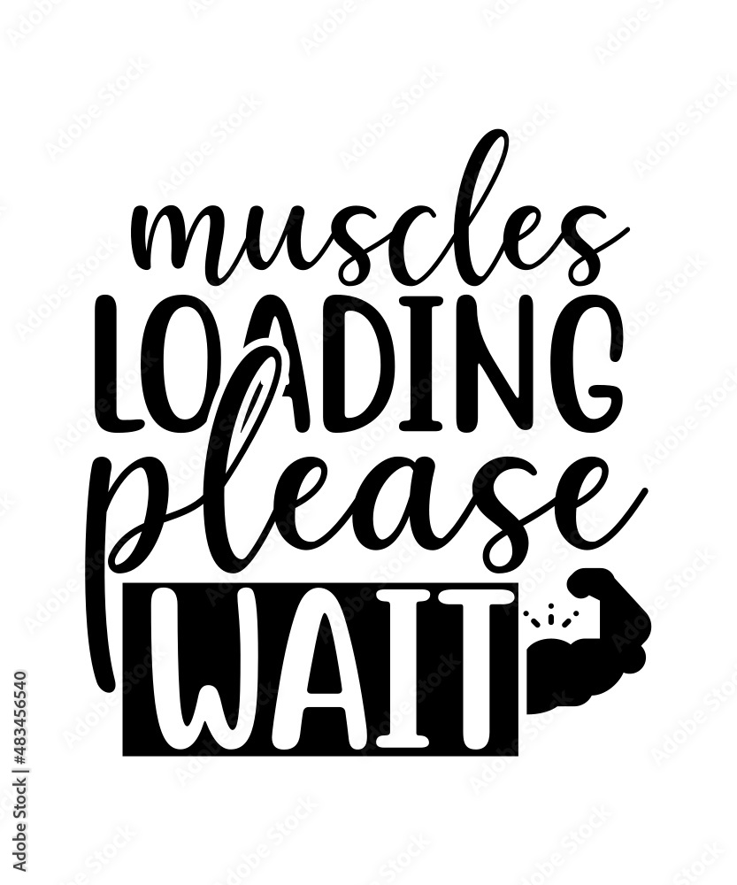 Vector de Stock Funny Workout svg bundle, Fitness svg bundle, Gym svg ...