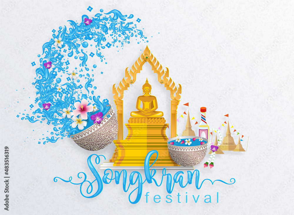 Songkran Festival, Thailand travel concept - The Most Beautiful Places ...