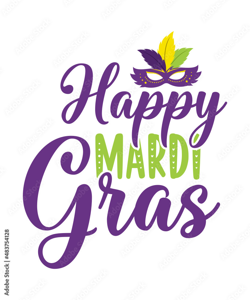 Mardi Gras SVG Bundle, SVG Cut Files, commercial use, instant download ...