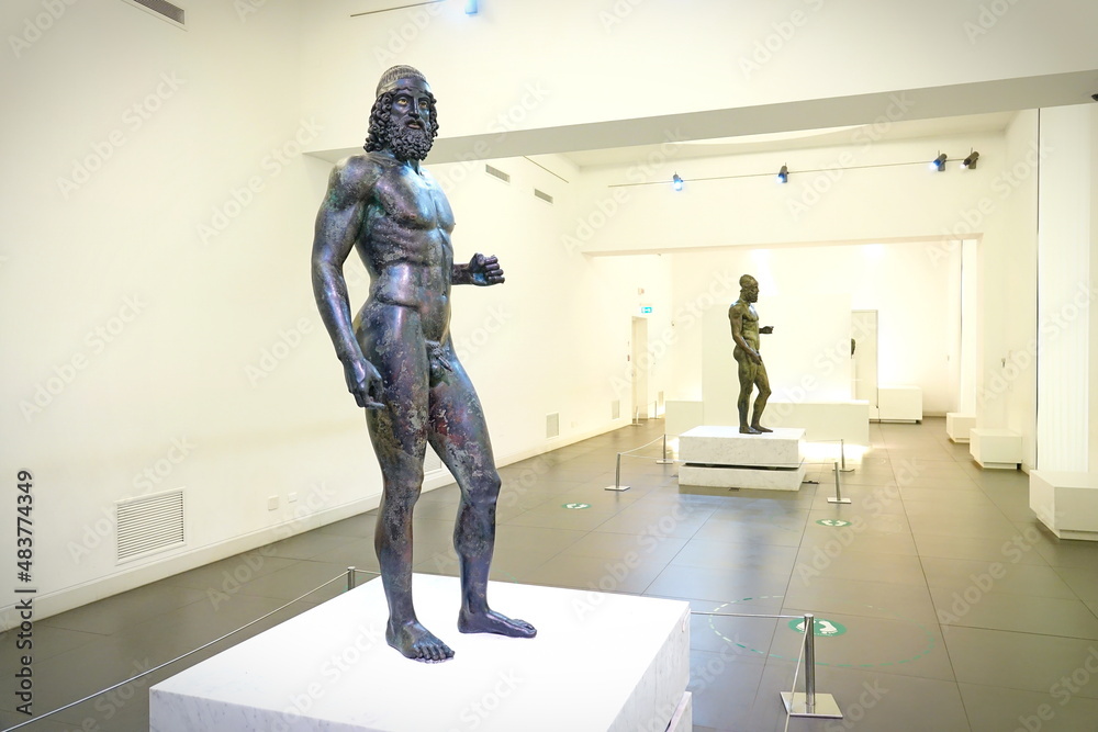 The Riace bronzes (Italian Bronzi di Riace), also called the Riace ...
