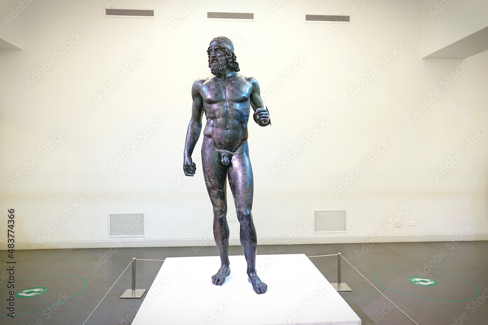 The Riace bronzes (Italian Bronzi di Riace), also called the Riace ...