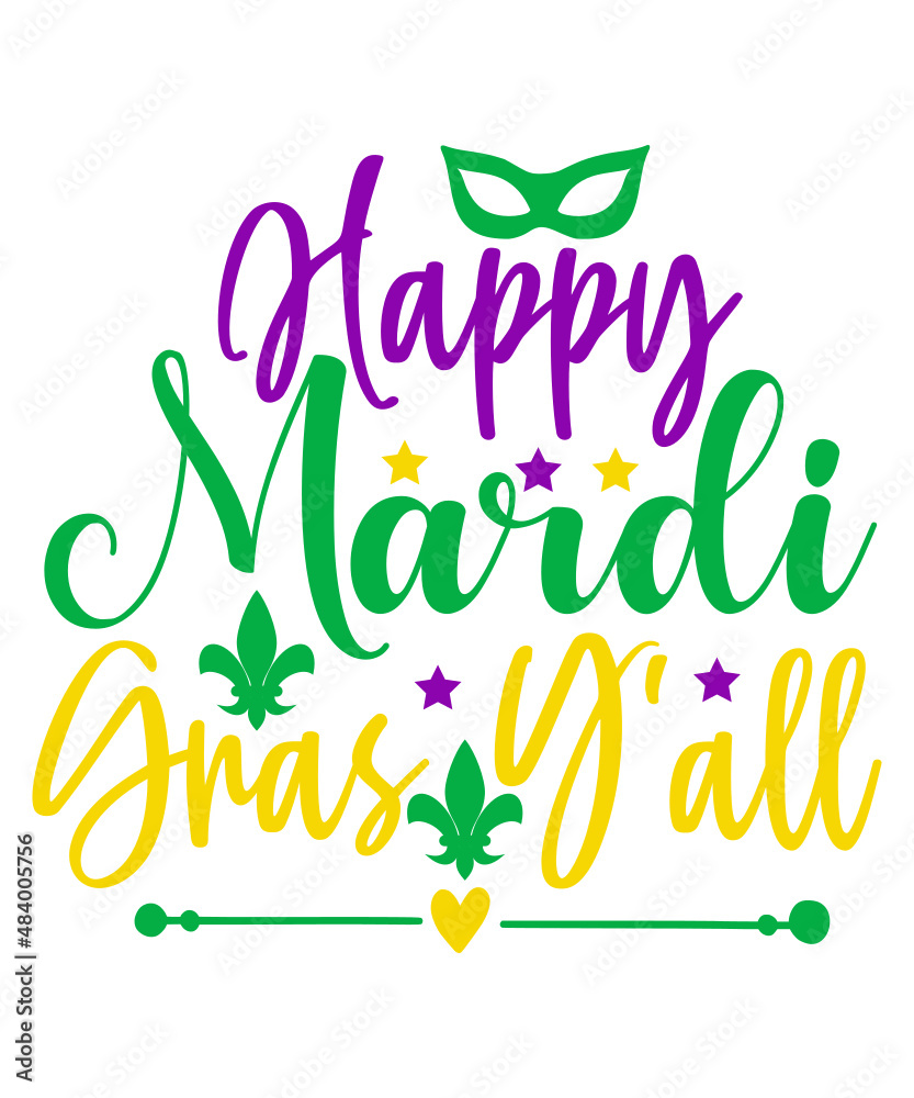 Mardi Gras SVG Bundle, PNG Bundle, Fat Tuesday Carnival, Beads Bling ...