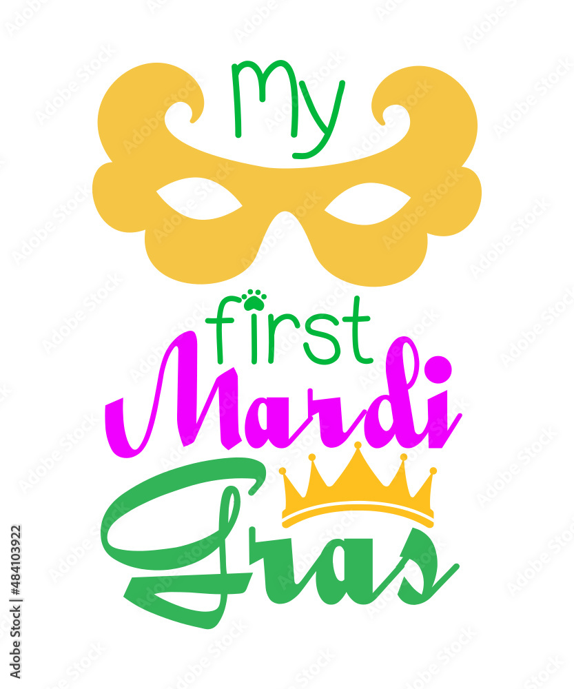 Mardi Gras SVG Bundle, PNG Bundle, Fat Tuesday Carnival, Beads Bling ...