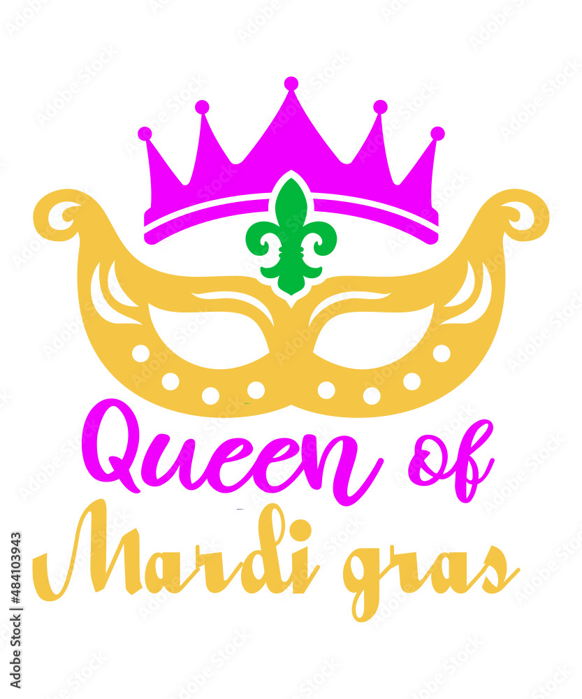 Mardi Gras SVG Bundle, PNG Bundle, Fat Tuesday Carnival, Beads Bling ...