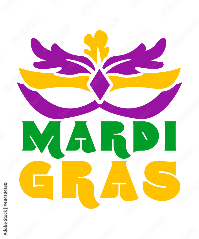 Mardi Gras SVG Bundle, PNG Bundle, Fat Tuesday Carnival, Beads Bling ...