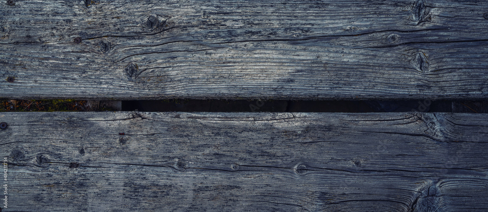 Old dark color wood wall for seamless wood background and texture ...