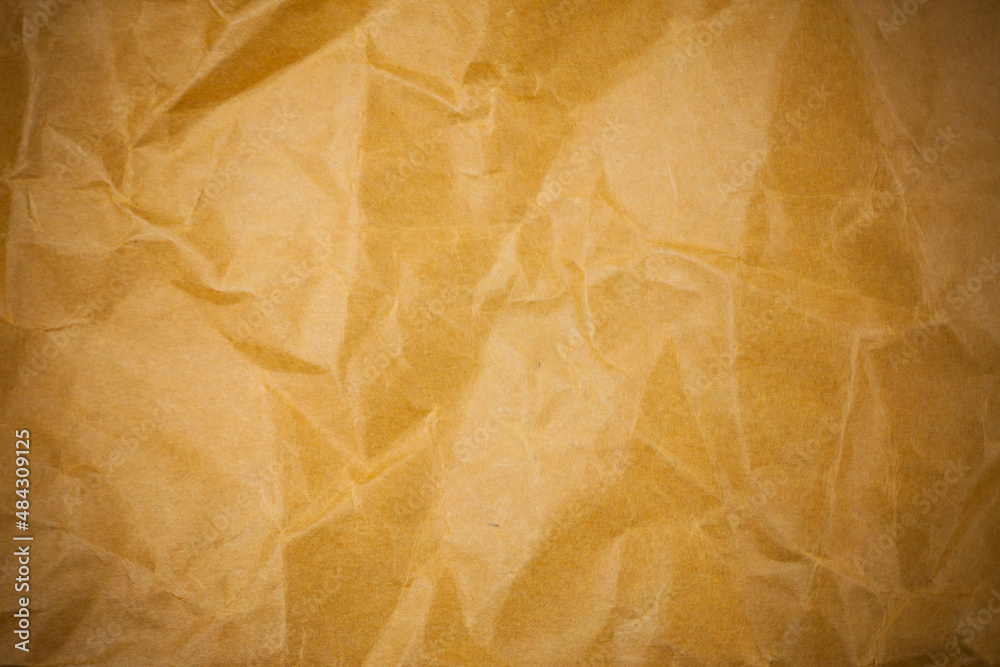 Old torn crumpled paper bag texture background. Stock Photo | Adobe Stock