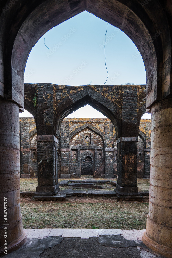 Foto de Stock Hathi Mahal also known as Elephant Palace, Mandav. Mandu ...
