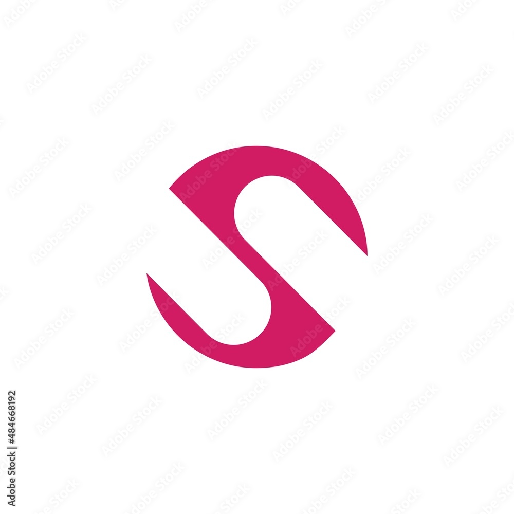 Letter S icon logo vector Stock Vector | Adobe Stock