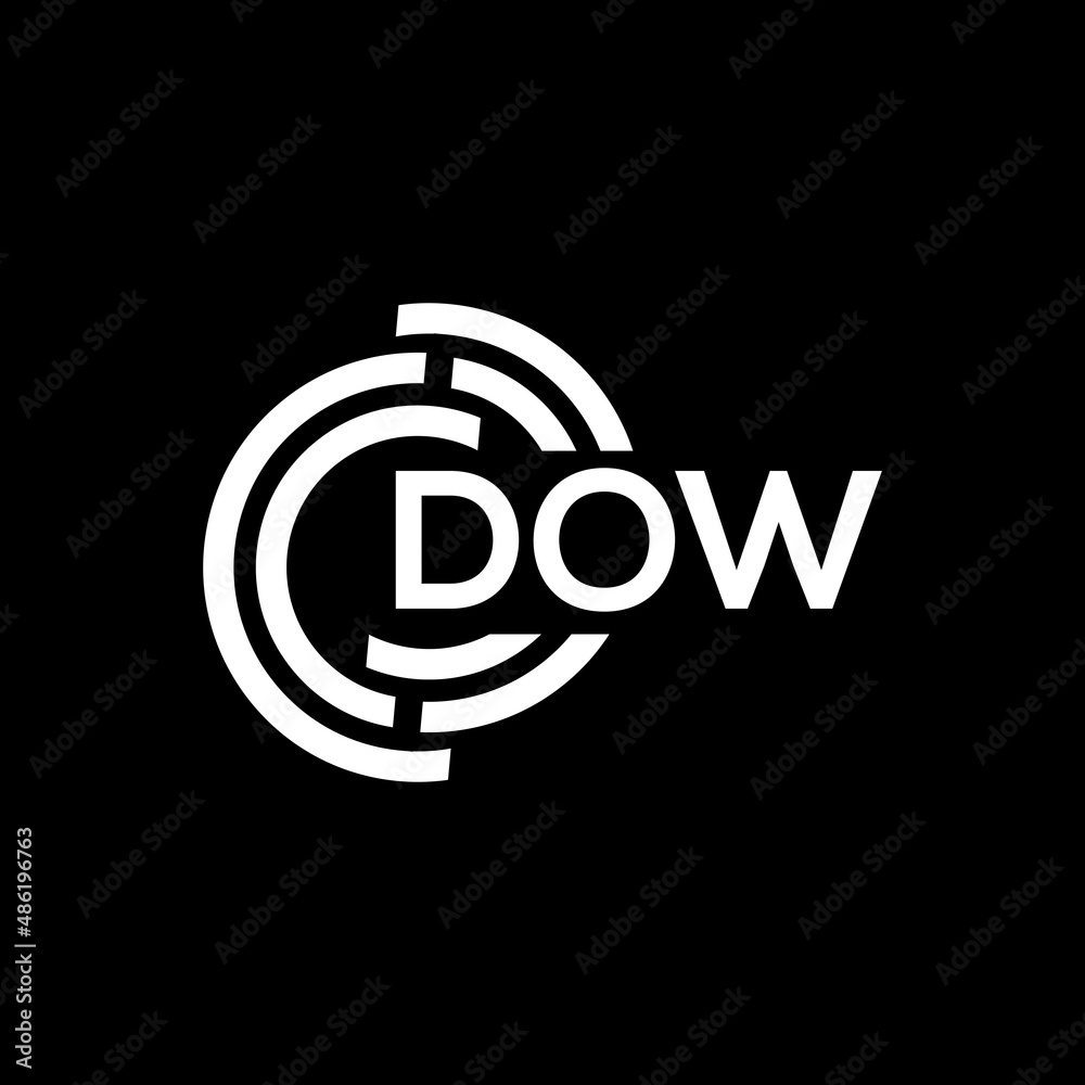 DPW logo, DPW icon, DPW letter, DPW flat, DPWmonogram, DPWminimalist ...