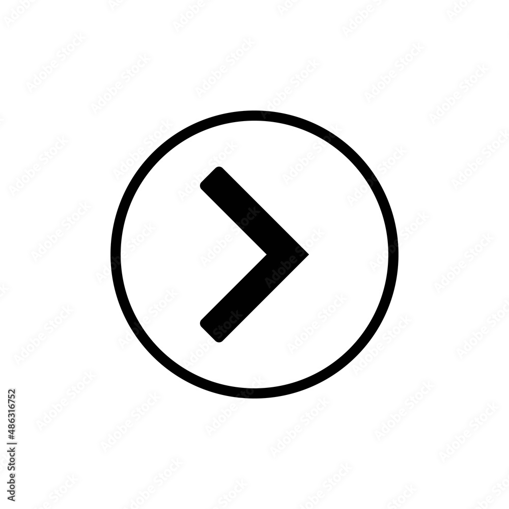 editable arrow icon with black and white style, Arrows icons. Web page and mobile application ...