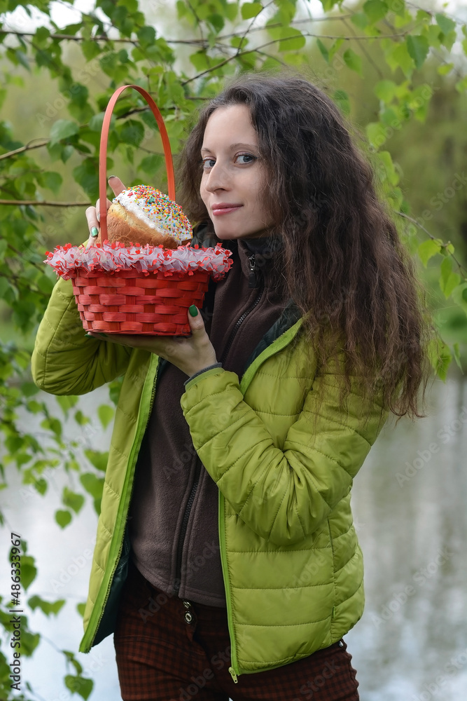 Young buds of pussy willow in spring. Spring sign in nature. Branches ...