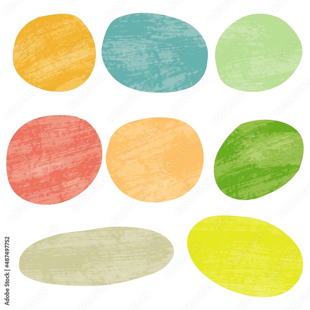 Doodle set of comic speech bubbles. Watercolor bubble background Clip ...