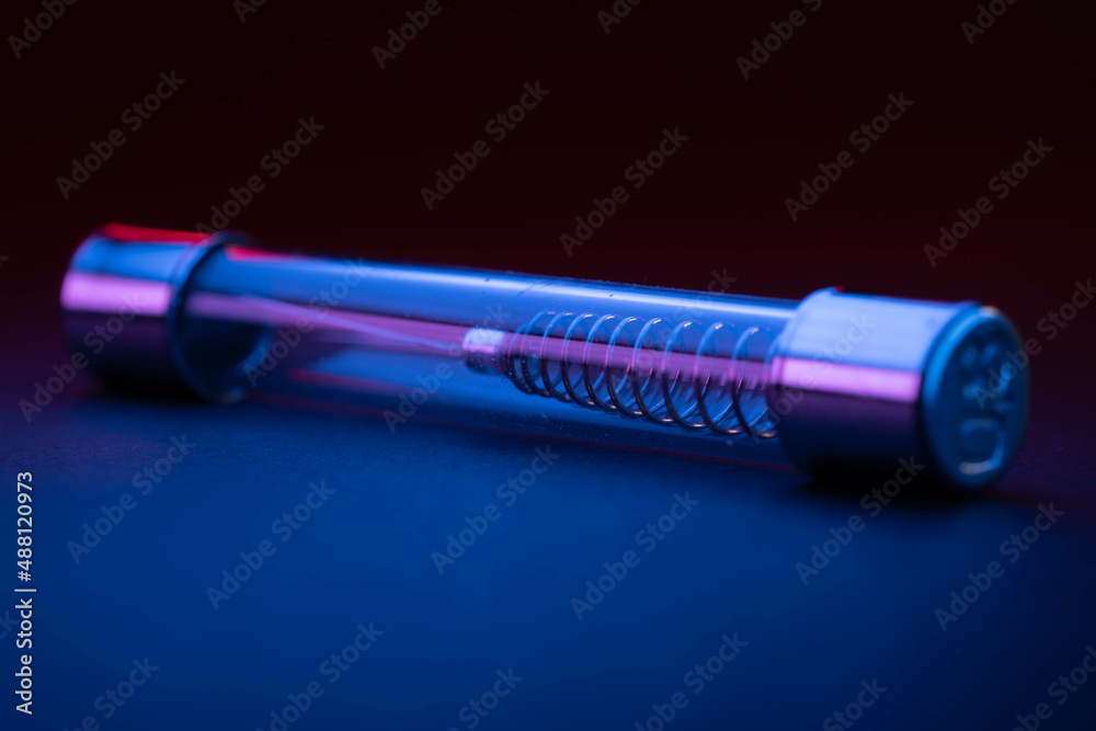 Big Fuse Electric overcurrent safety protector Stock Photo | Adobe Stock