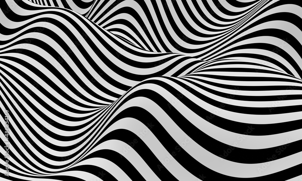 Realistic optical illusion background design Stock Illustration | Adobe ...