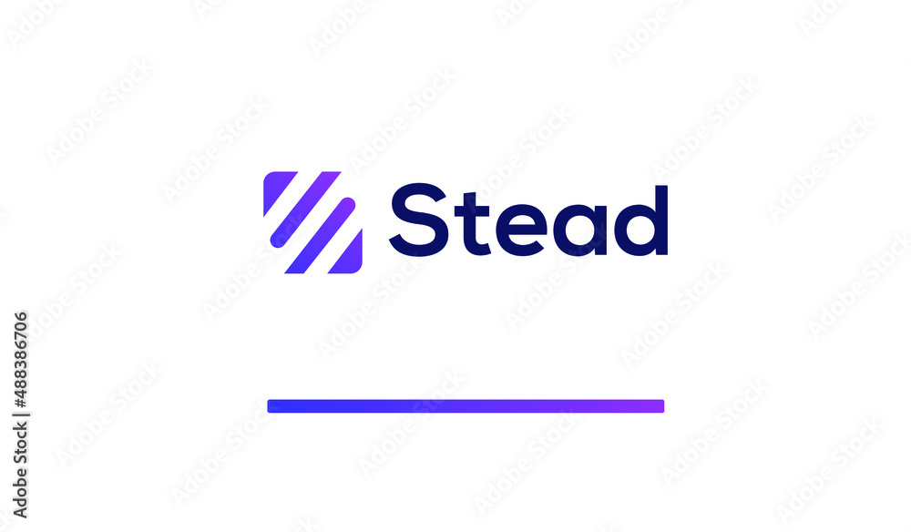 Abstract letter S logo design template. Colorful gradient line globe ...